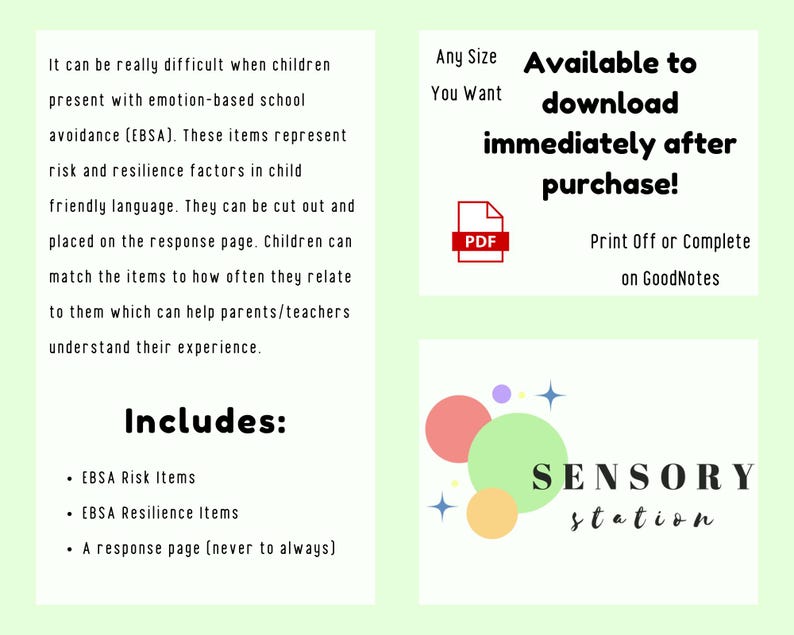 Emotion-based School Avoidance (EBSA) Risk & Resilience Matching ...