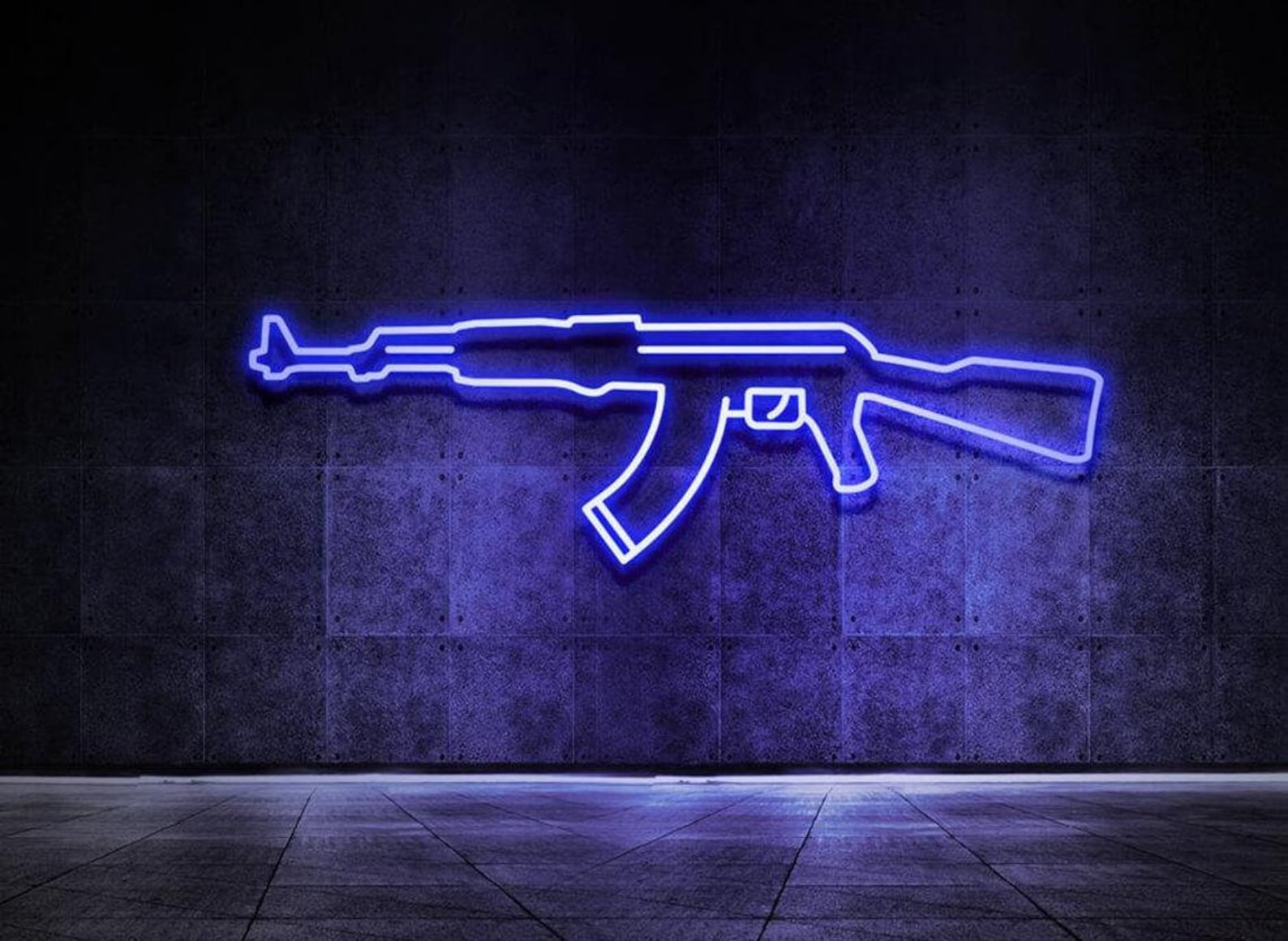 AK47 Ak-47 Led Neon Light sign | Etsy