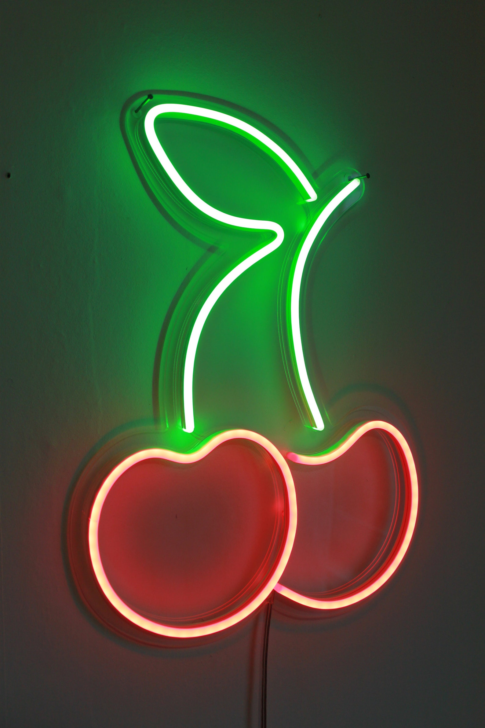 Cherry led neon light sign Cherry neon light sign Led neon | Etsy