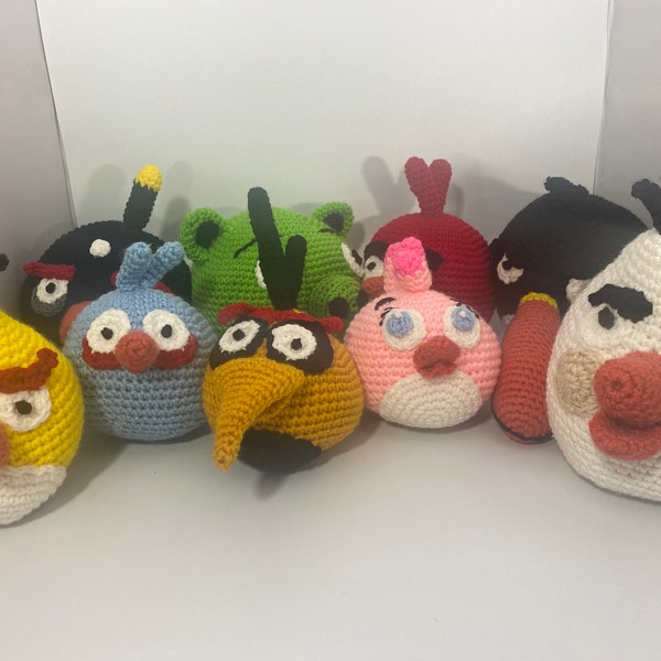 Crochet Angry Birds - Etsy