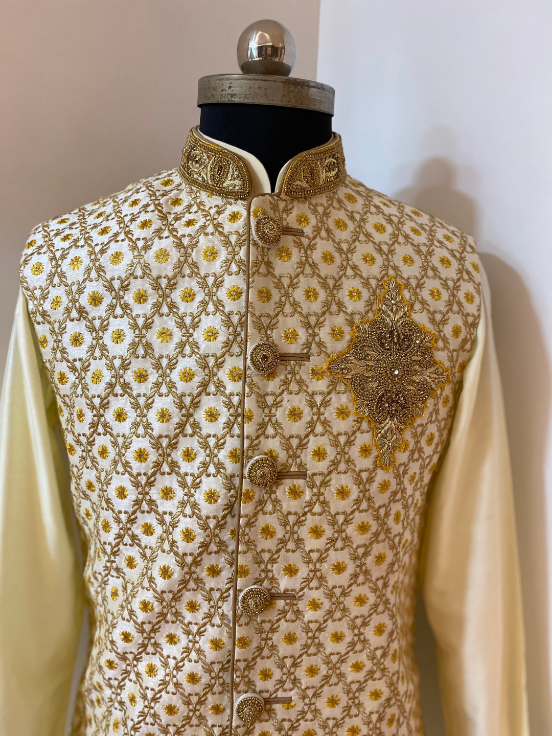 Groom,kurta Pyjama, Groom Sherwani,sherwani,groom Outfit, Indian ...
