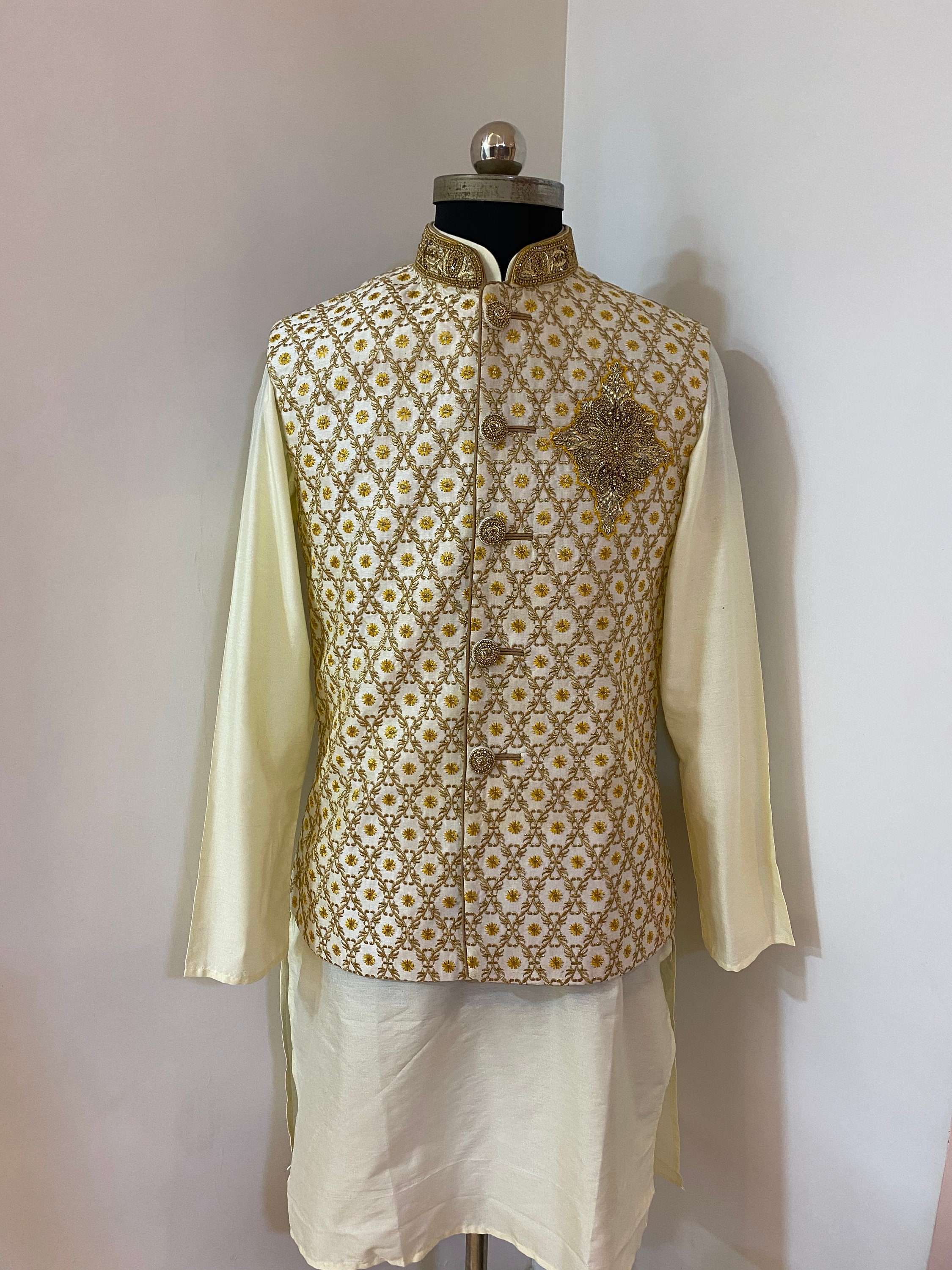 Groom,kurta Pyjama, Groom Sherwani,sherwani,groom Outfit, Indian ...