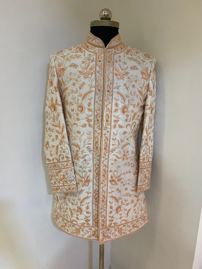Groom Sherwani,sherwani for Groom, Indian Groom Wear, Kurta Pyjama ...