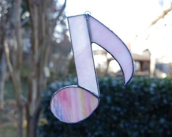 Stained Glass Music Notes | Etsy