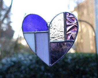Stained Glass Purple | Etsy