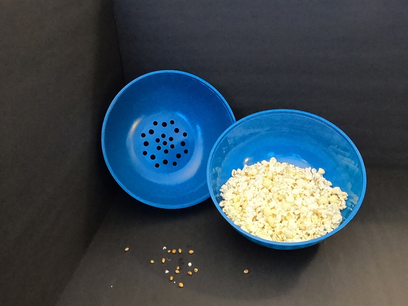 The Kernel Clink Popcorn Bowl Shaker Sifter Separator 2 - Etsy Israel