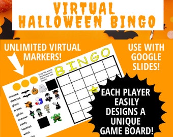 Valentine's Day Party Virtual Bingo With Google Slides: - Etsy