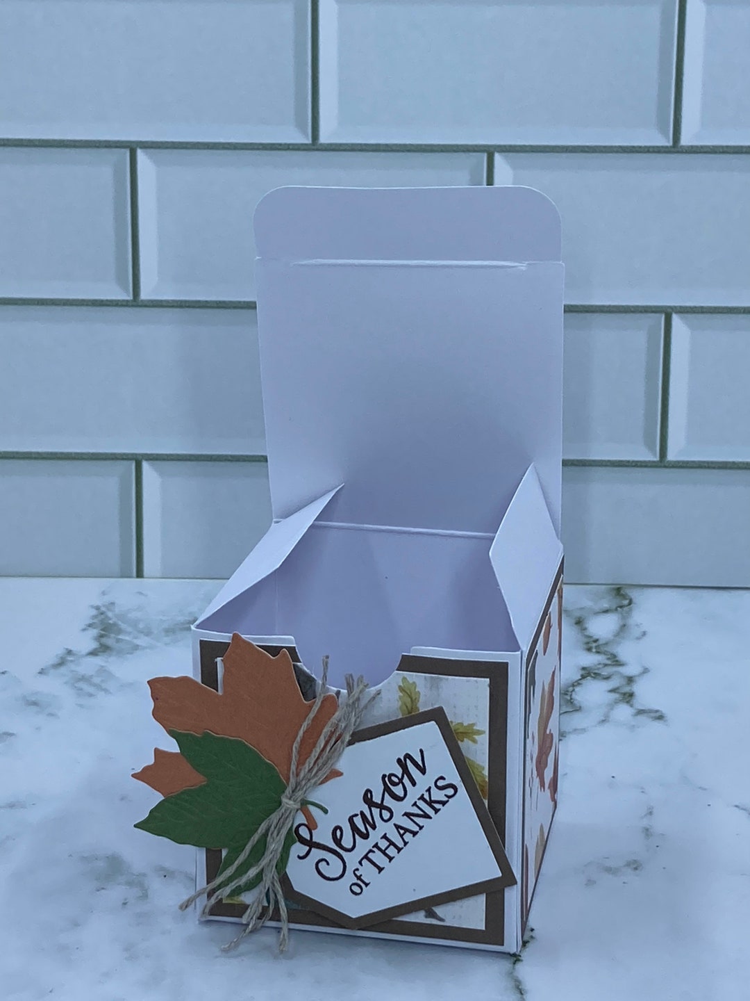 Season of Thanks Thanksgiving Favor Box - Etsy