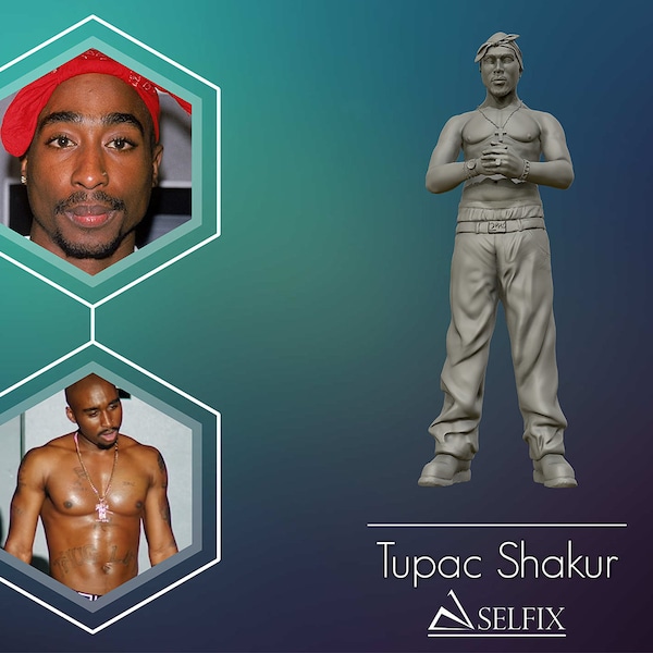 Tupac Sculpture - Etsy