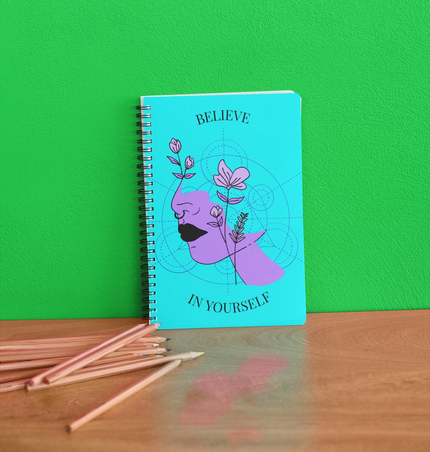 Inspirational Writing Journal for Womenbelieve in Yourself Journal ...