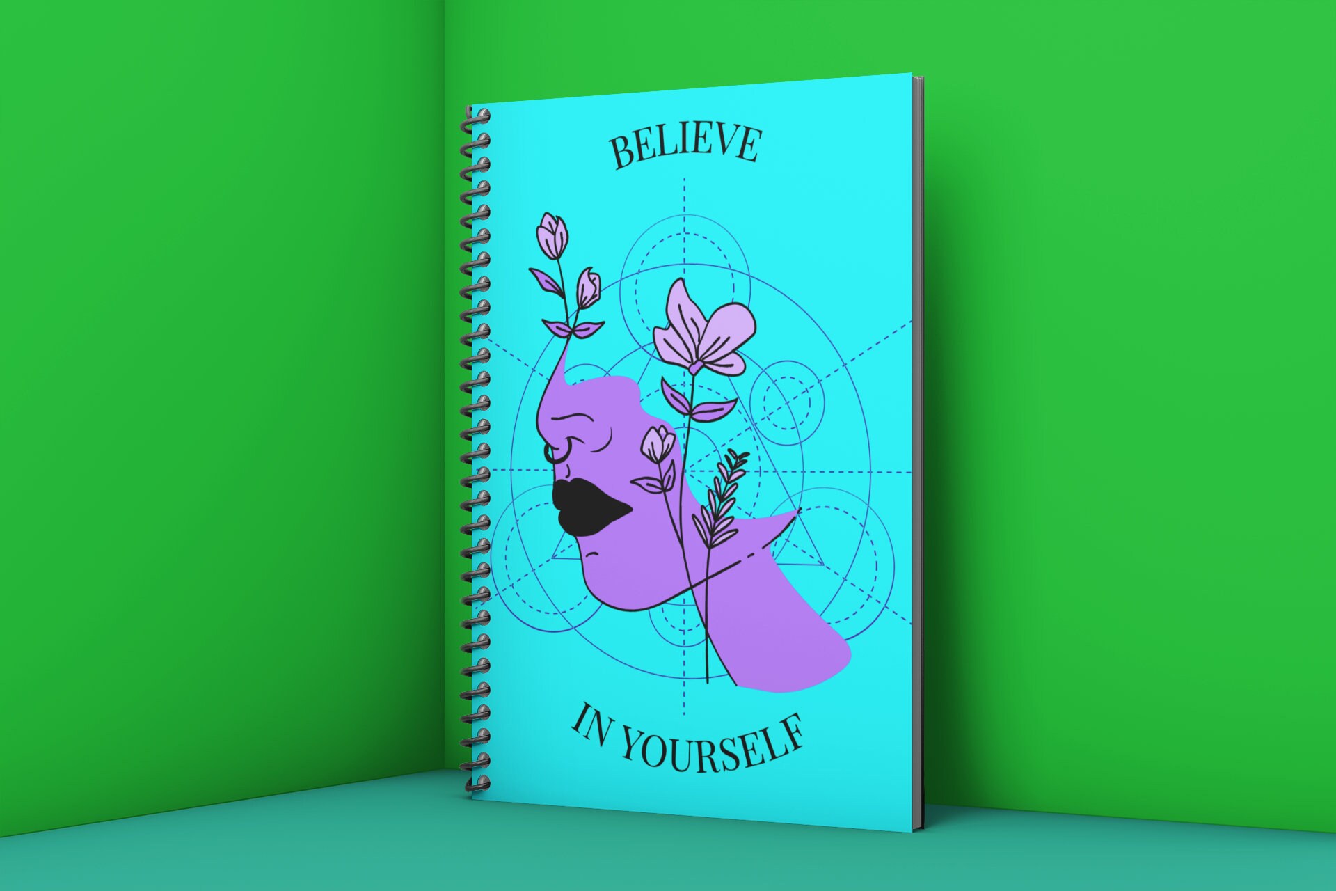 Inspirational Writing Journal for Womenbelieve in Yourself Journal ...
