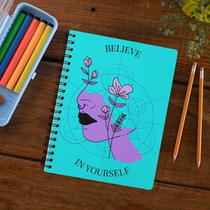 Inspirational Writing Journal for Womenbelieve in Yourself Journal ...