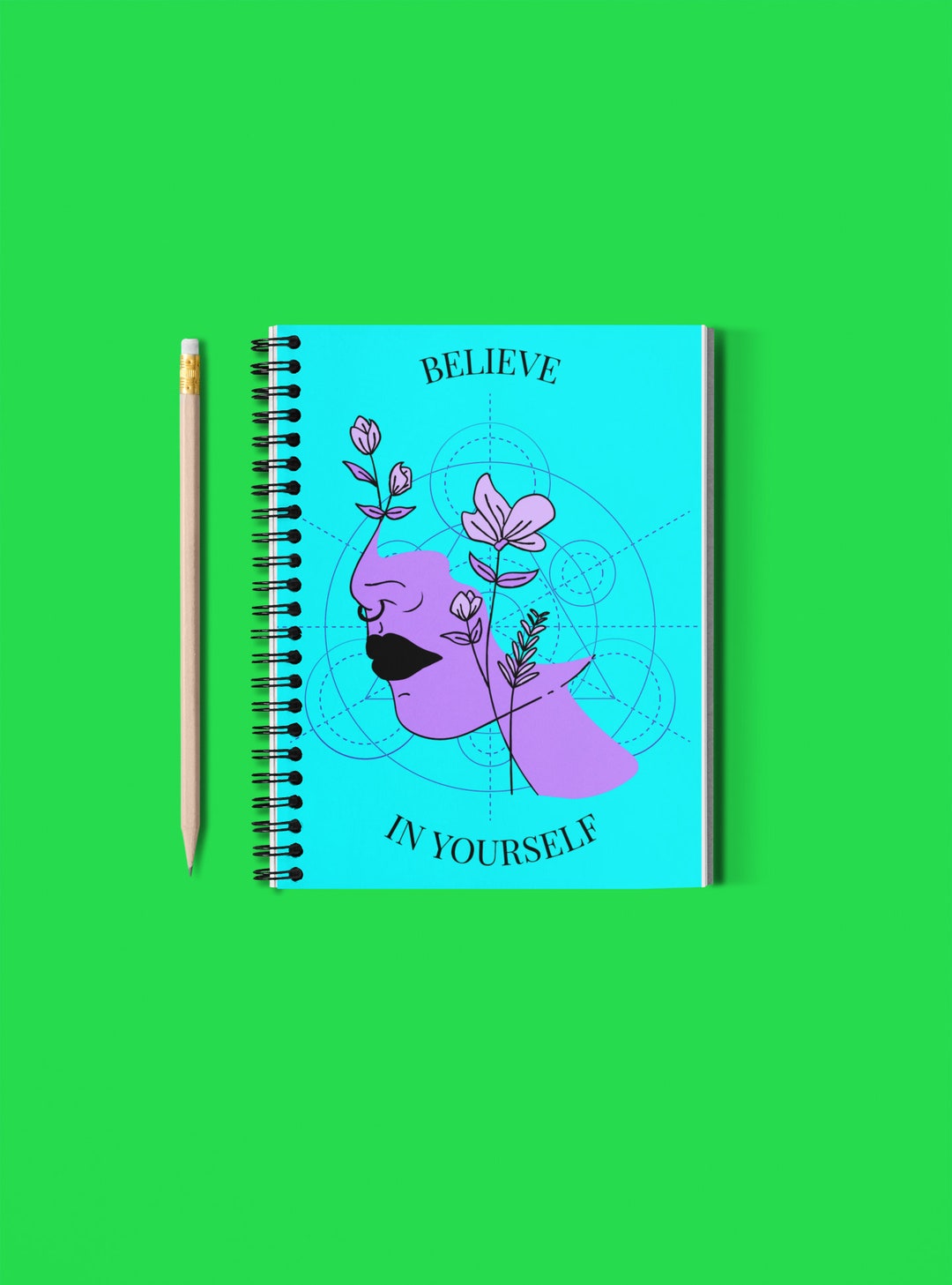 Inspirational Writing Journal for Womenbelieve in Yourself Journal ...