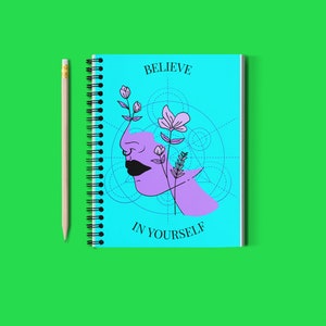 Inspirational Writing Journal for Womenbelieve in Yourself Journal ...