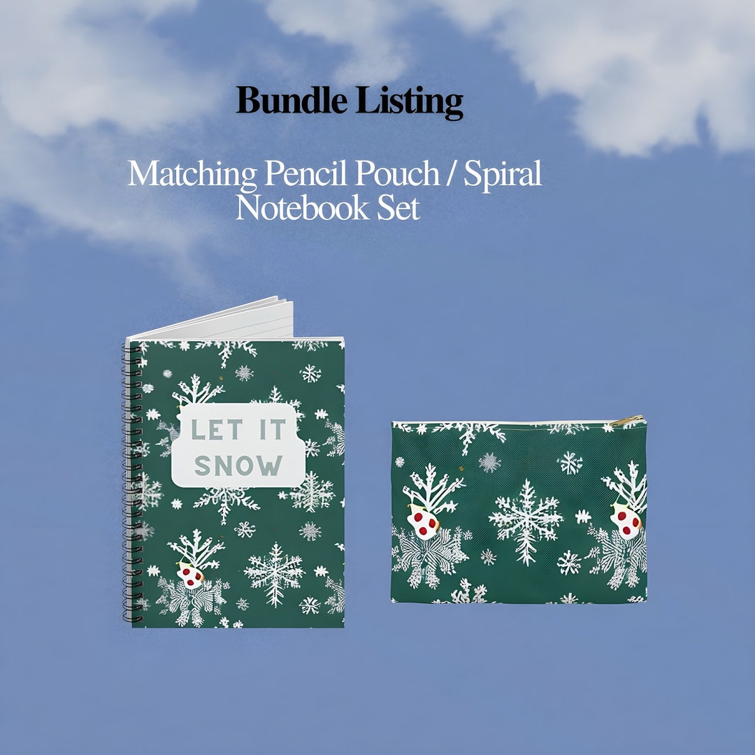 Winter Stationery Set christmas Gift holiday Office Supply Student ...