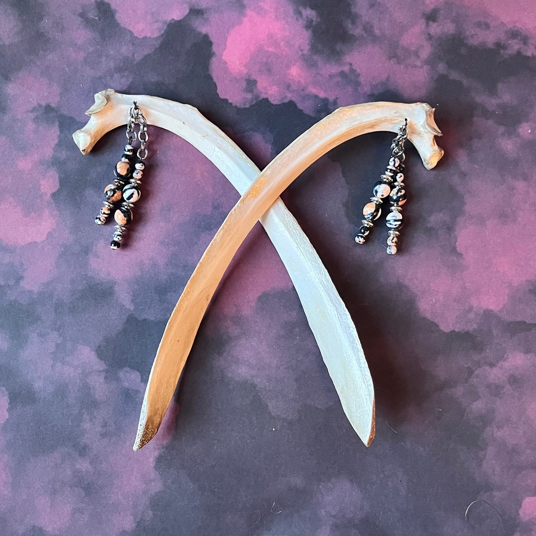 Deer Rib Hair Sticks, Bone Hair Sticks, Witchy Gift for Her, Goblincore ...