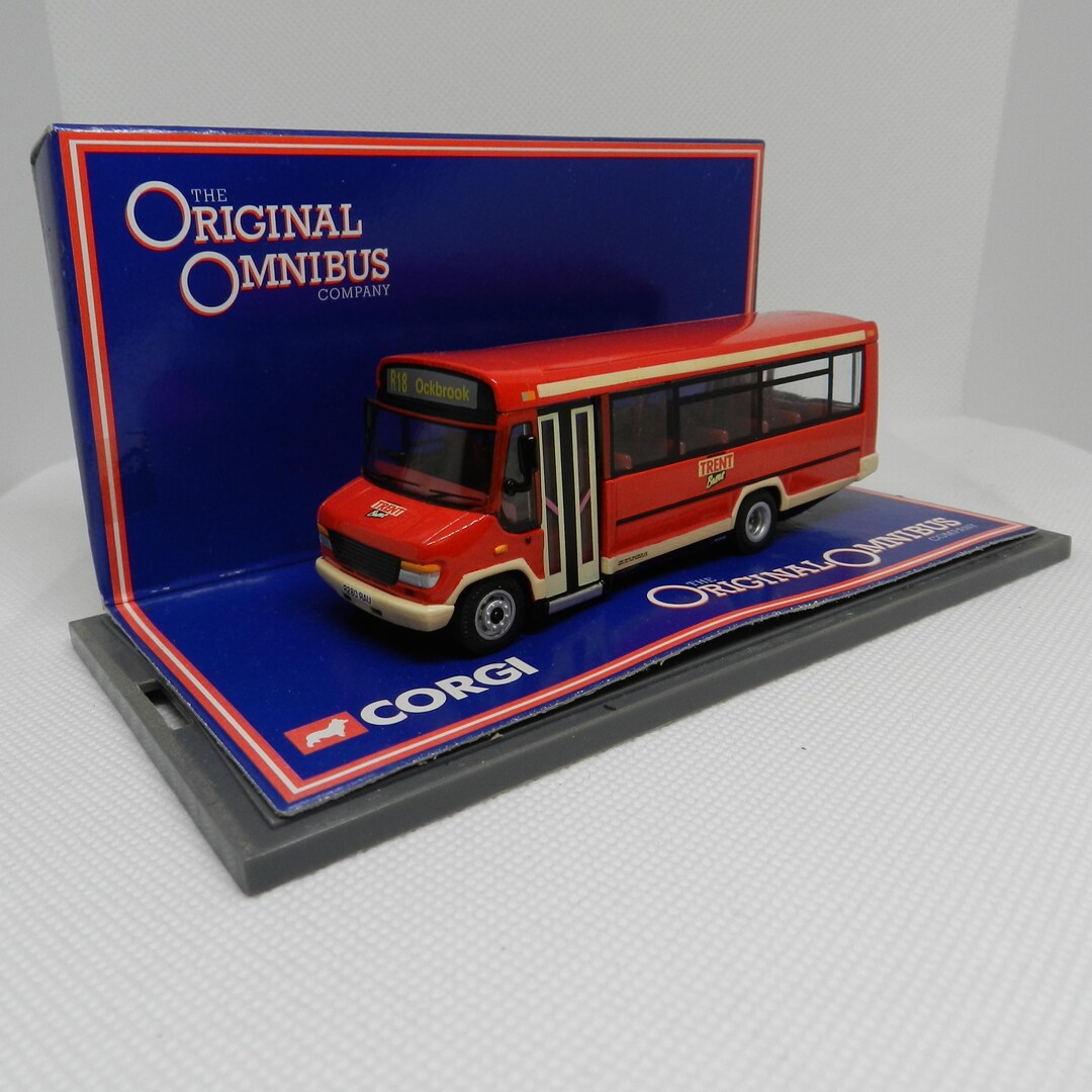 Vintage Corgi Original Omnibus/om43409 Plaxton Beaver 2 Trent Buses ...
