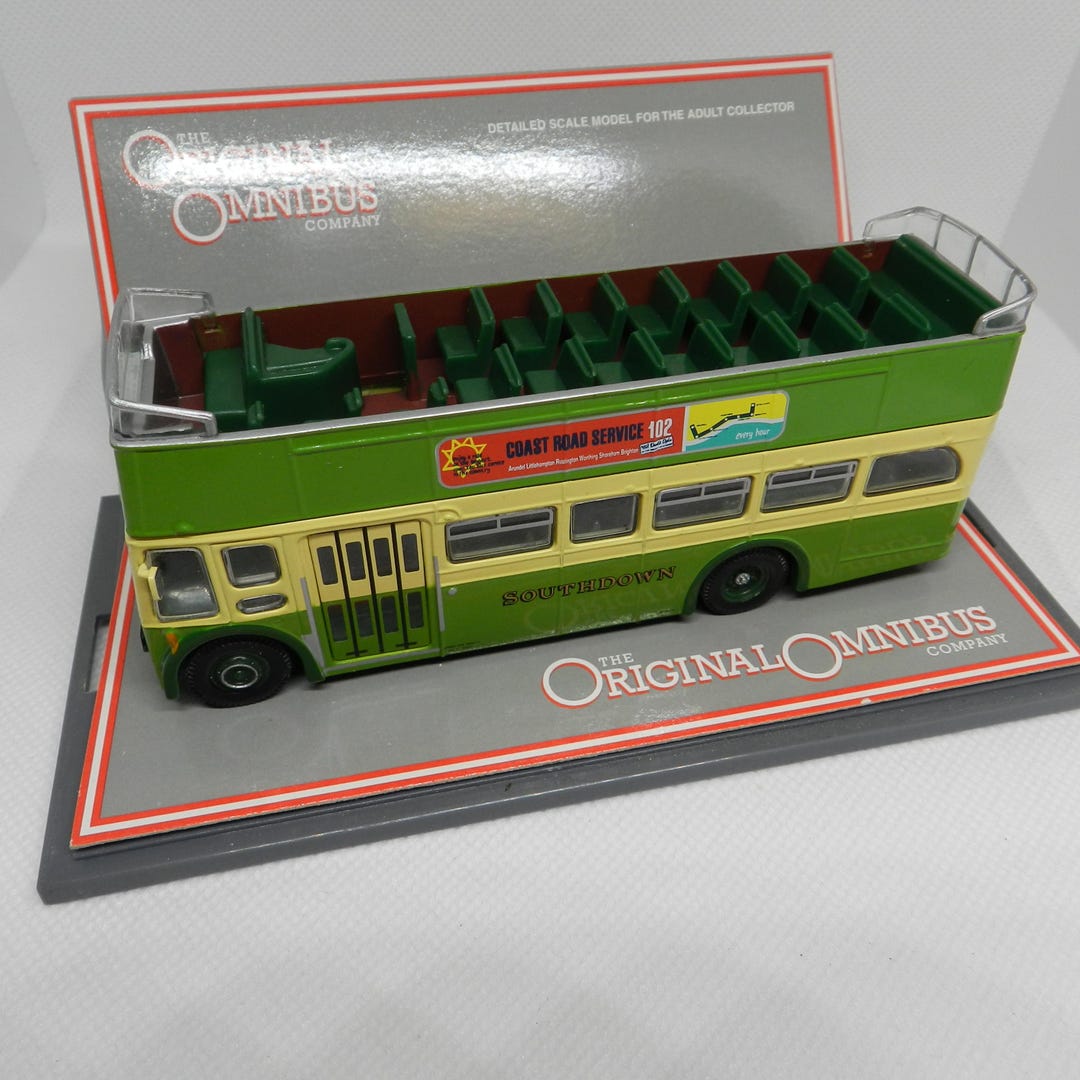 Vintage Corgi Original Omnibus/leyland PD3 Queen Mary Open Top Bus ...
