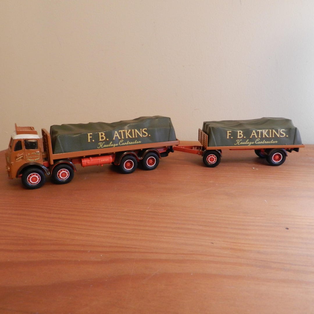 Vintage Corgi Classics/corgi 27601 Atkinson 8 Wheeler F.B. Atkins 70th ...