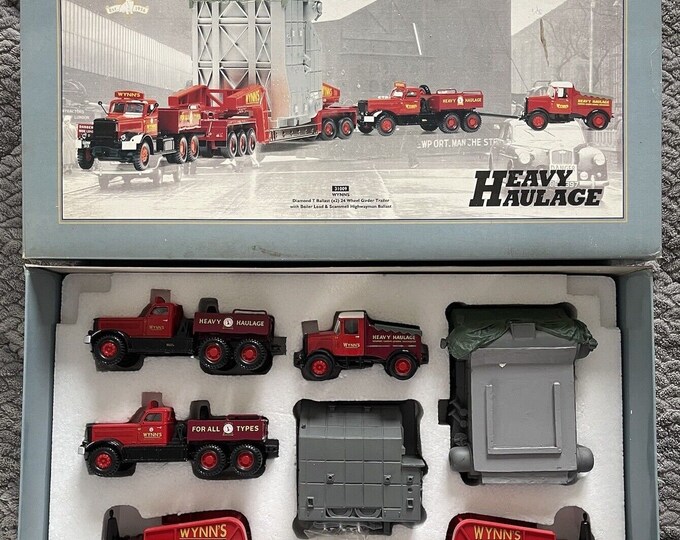Vintage Corgi Classics 31009 Wynn's Scammell and Diamond T980 Trucks ...
