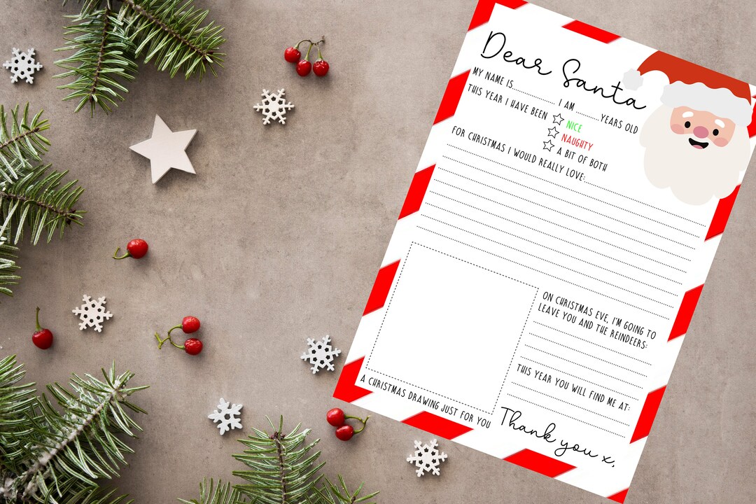 Letter to Santa Foster Care/ SGO/ Adoption - Etsy