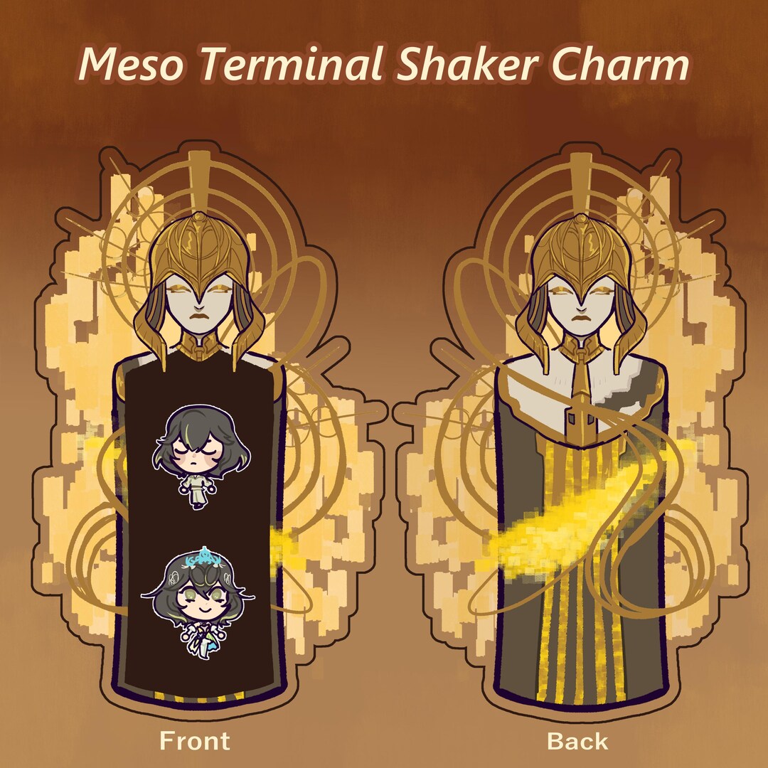 FFXIV Meso Terminal Shaker Charm - Etsy