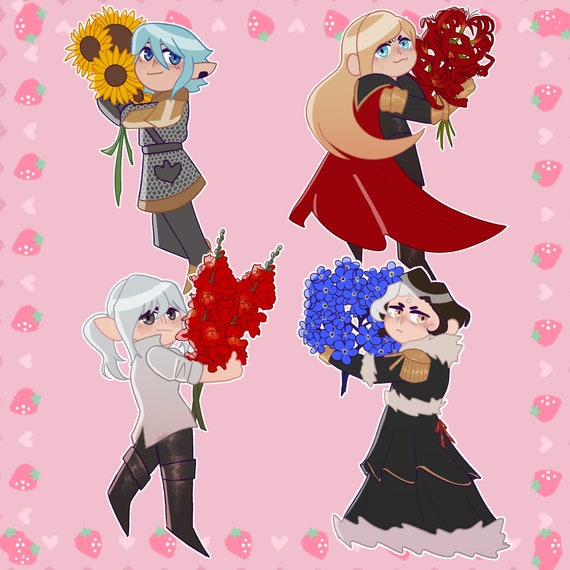 FFXIV Flower Charms - Etsy