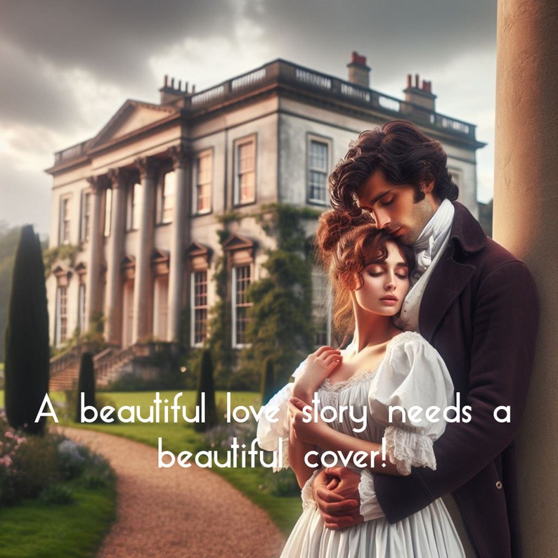 Premade AI Produced Historical Couple Romance Novel, AI Photography ...