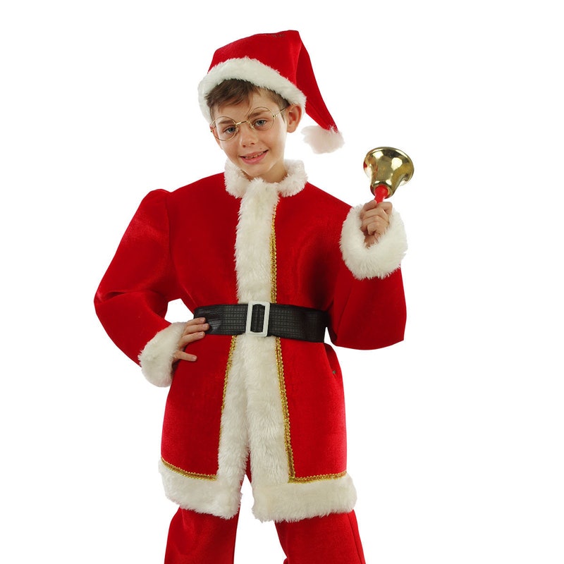 Kids Santa Clause Costume - Etsy