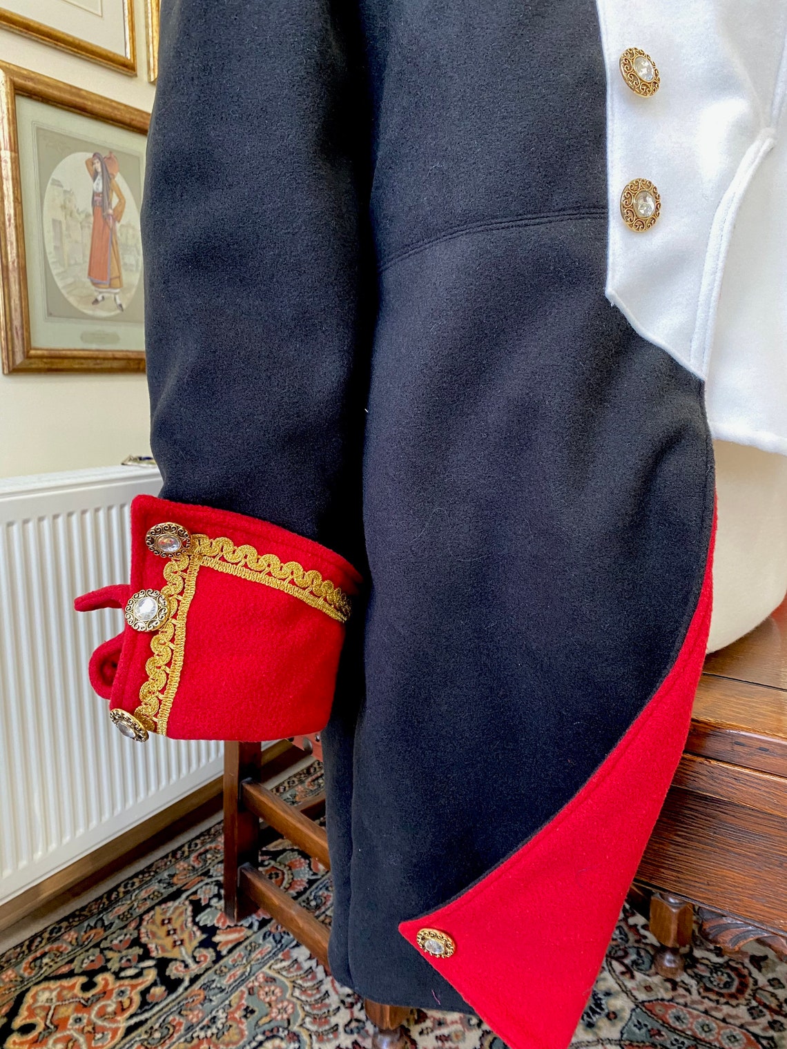 Napoleon Deluxe Wool Costume, Handmade Theatrical Quality Costume, Men ...