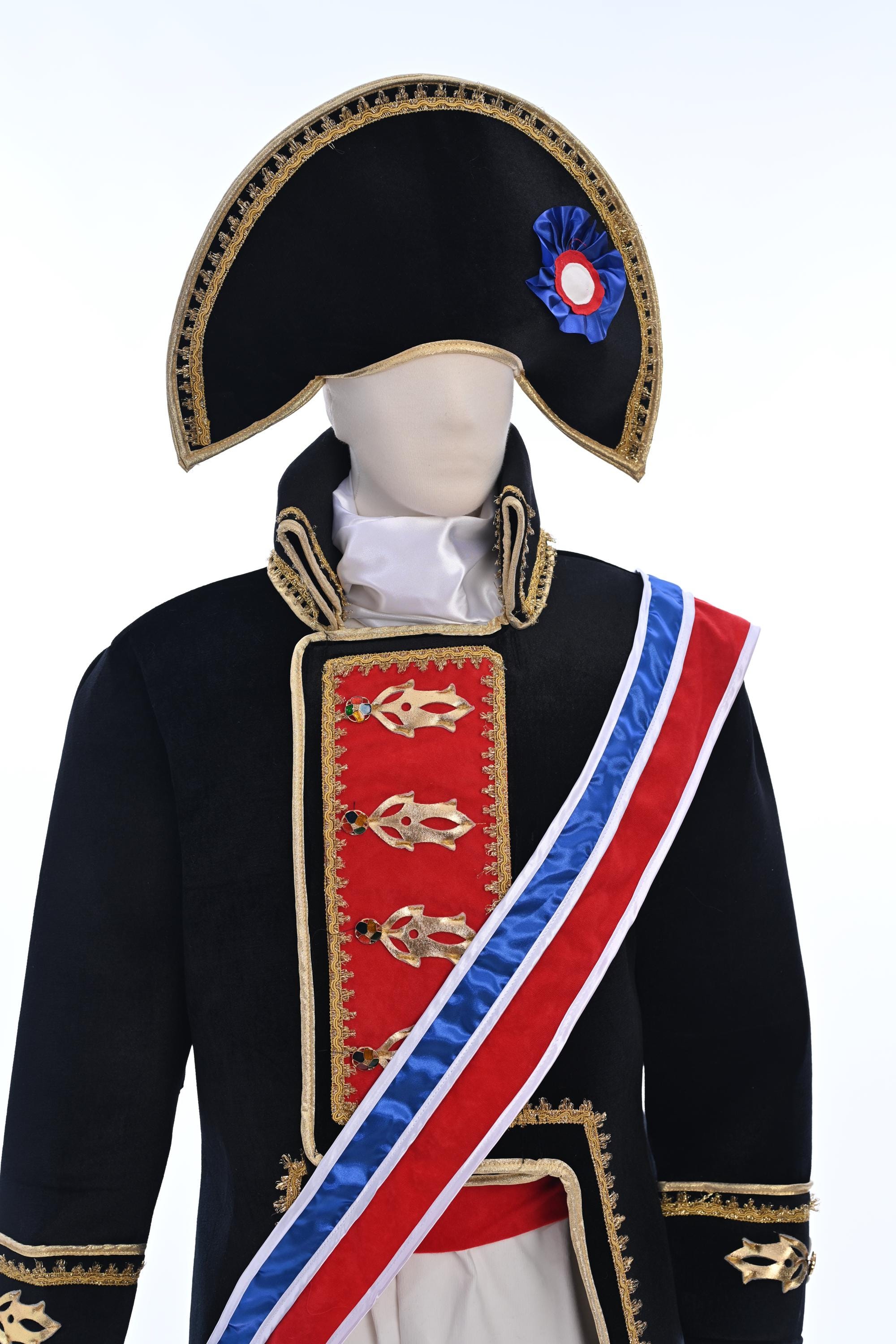 Handmade Napoleon Bonaparte Costume: Velvet Napoleonic Outfit, Cosplay ...