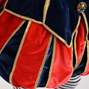 Jester Handmade Costume, Fantasy Clown Outfit for Halloween, Adult ...