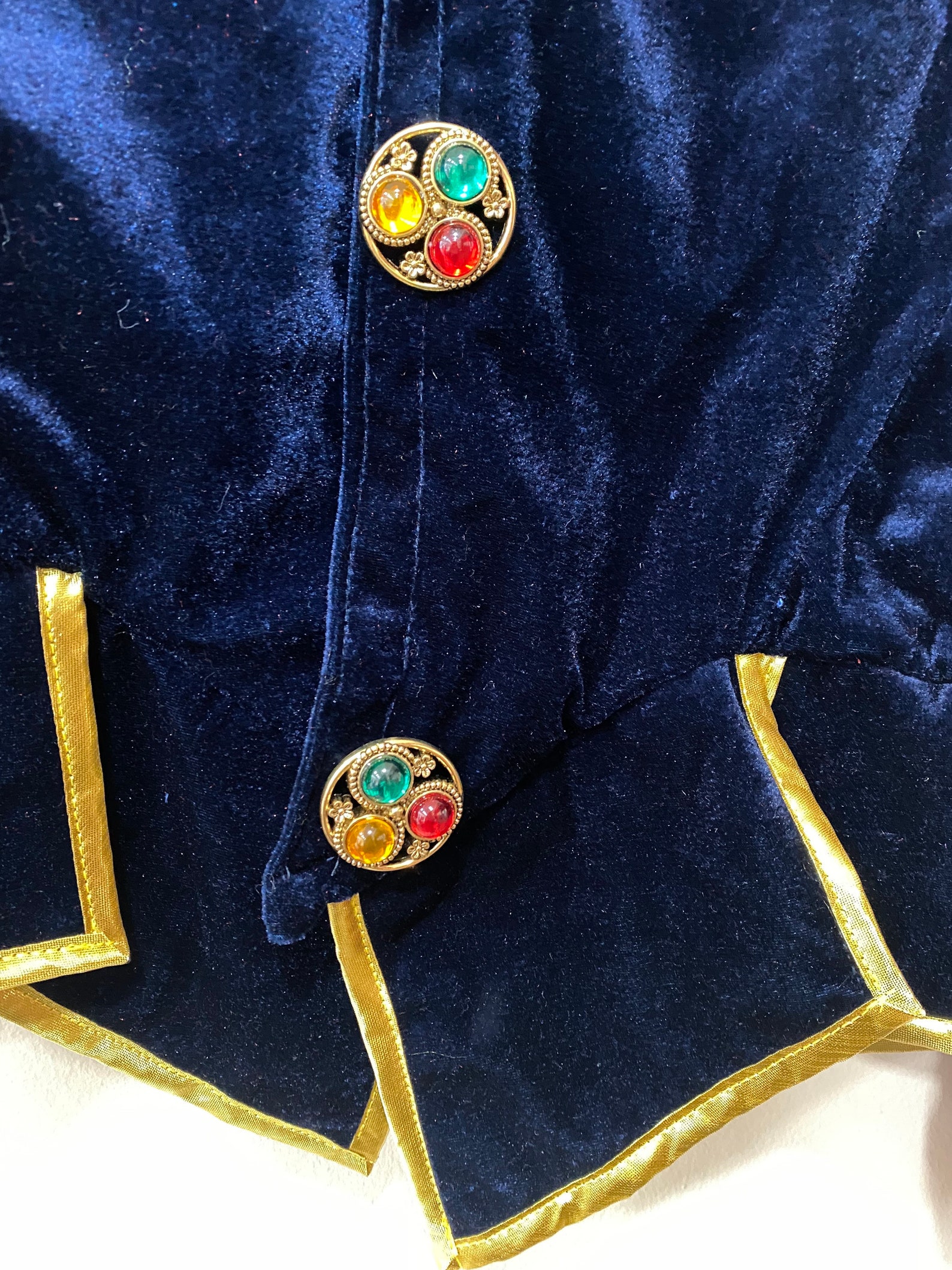 Super Deluxe Red-blue Velvet Elf Costume for Women and Men. | Etsy