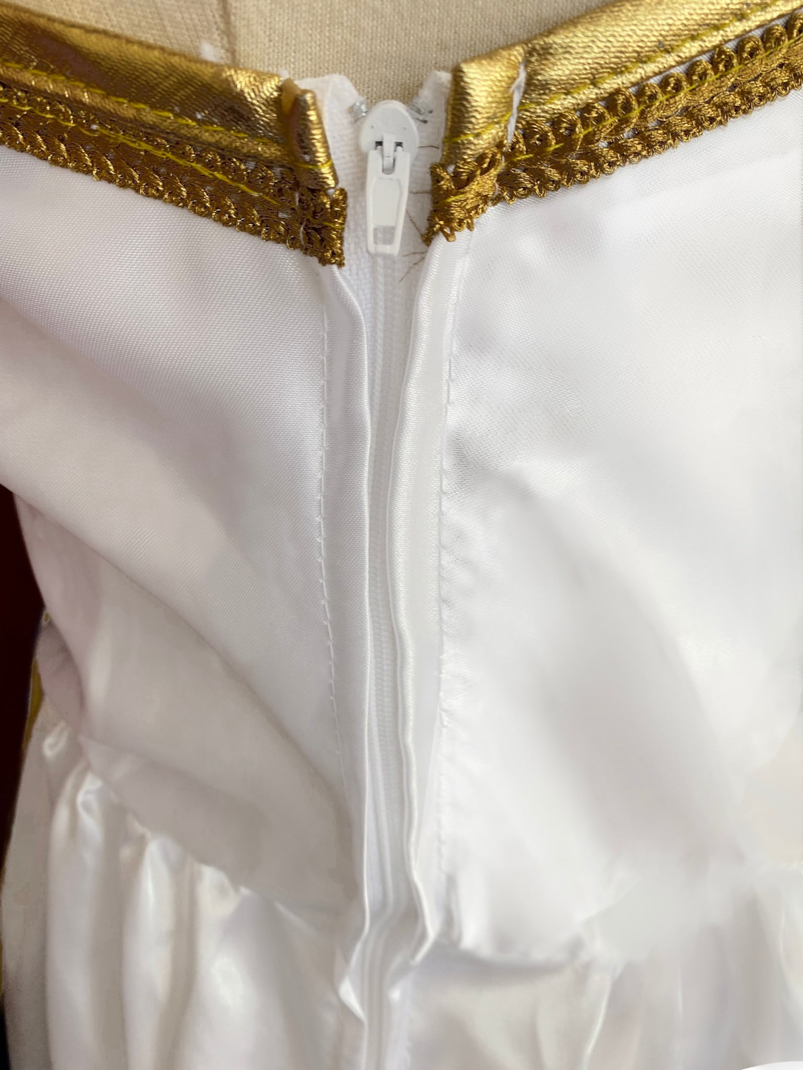 Greek Goddess Costume: White Dress, Head Ribbon, Toga Party Outfit - Etsy