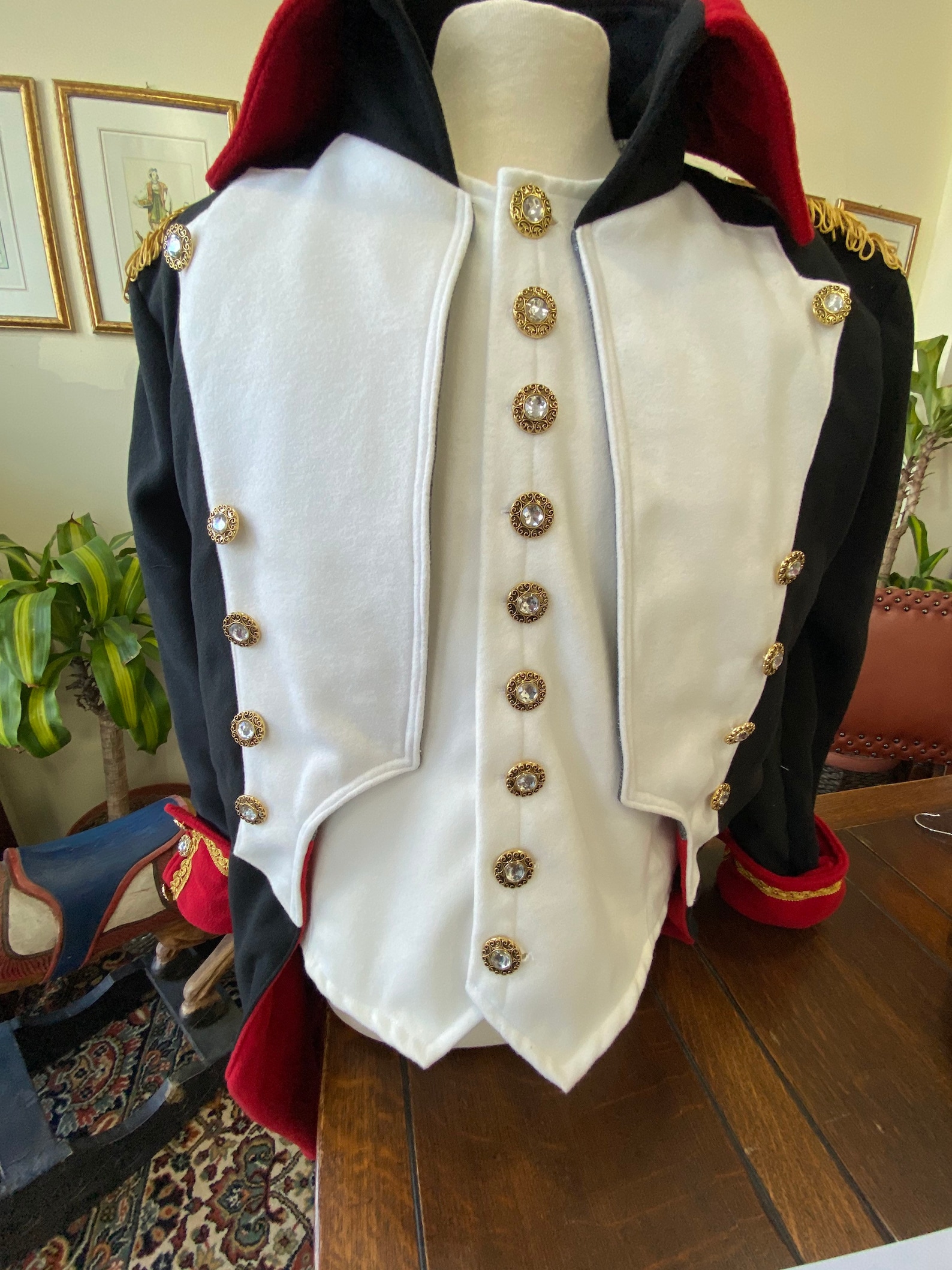Napoleon Deluxe Wool Costume Handmade Theatrical Quality - Etsy