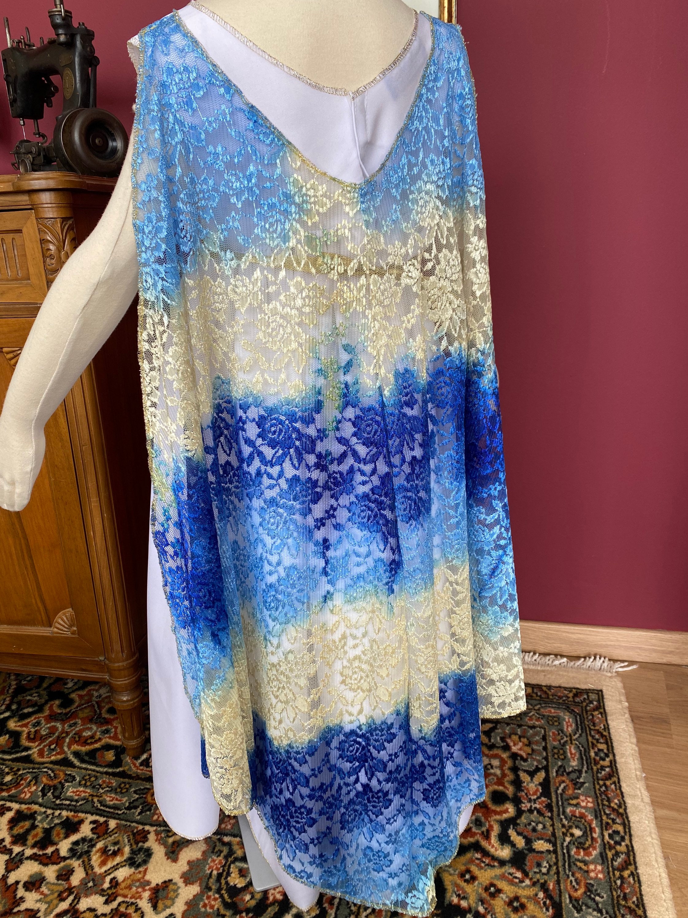 Greek Goddess Costume: White Chiton Tunic Dress With Head Ribbon - Etsy
