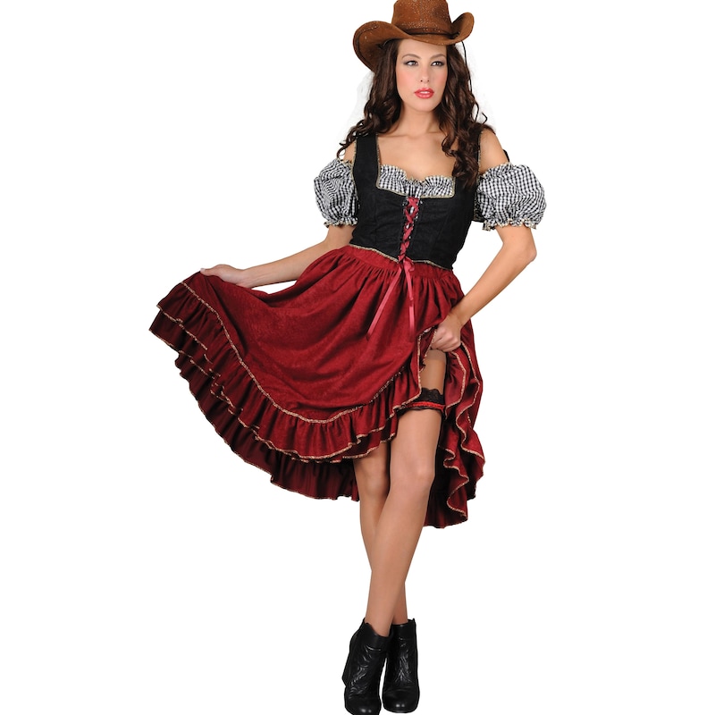 Saloon Girl Costume - Etsy