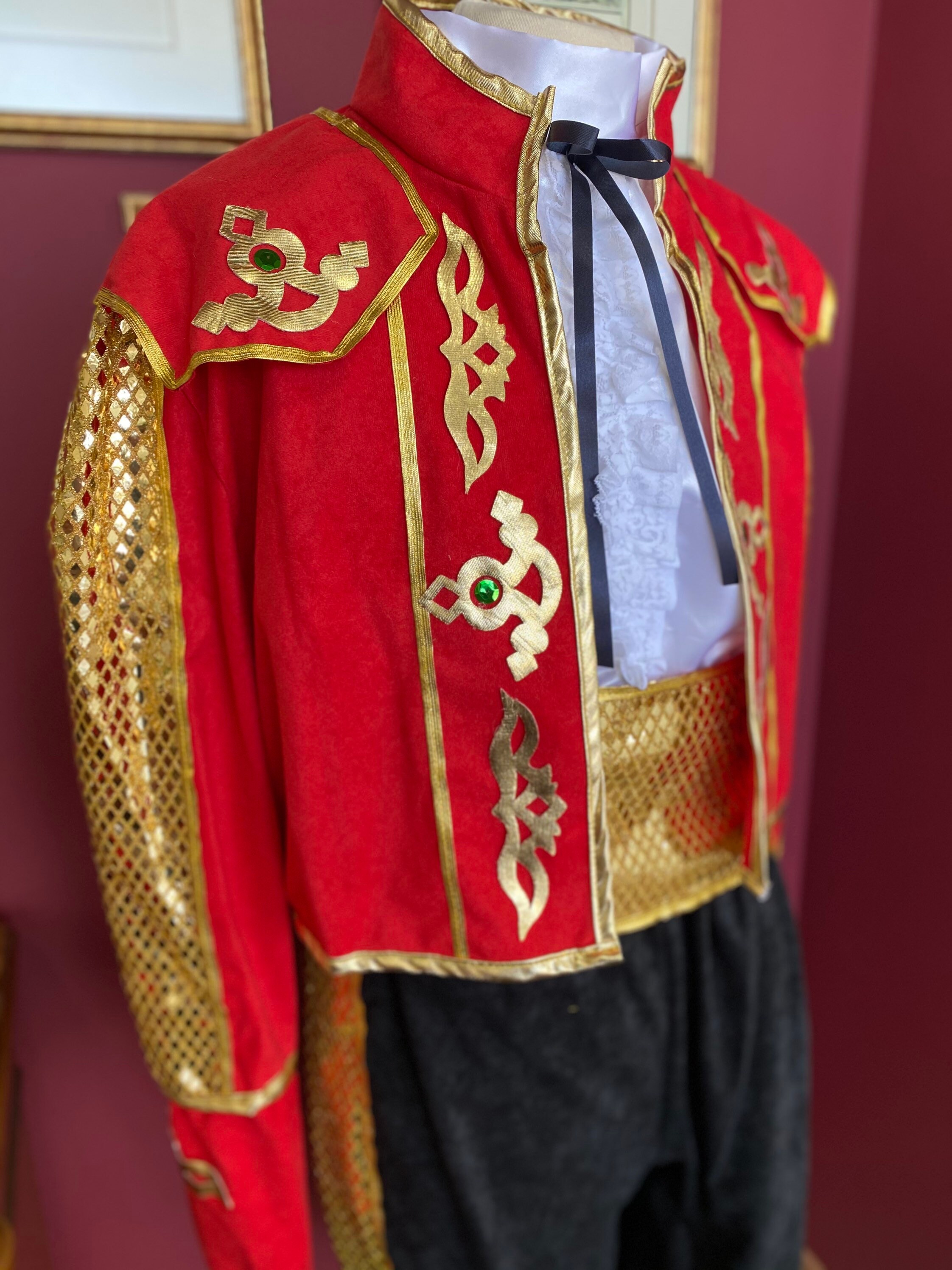Matador Costume: Men's Spanish Bullfighter Outfit, Handmade in EU - Etsy UK
