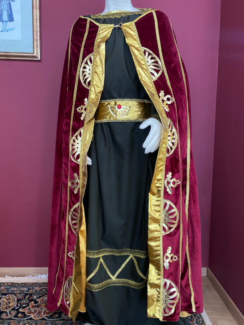 Julius Caesar Velvet Costume Ancient Roman Men's - Etsy