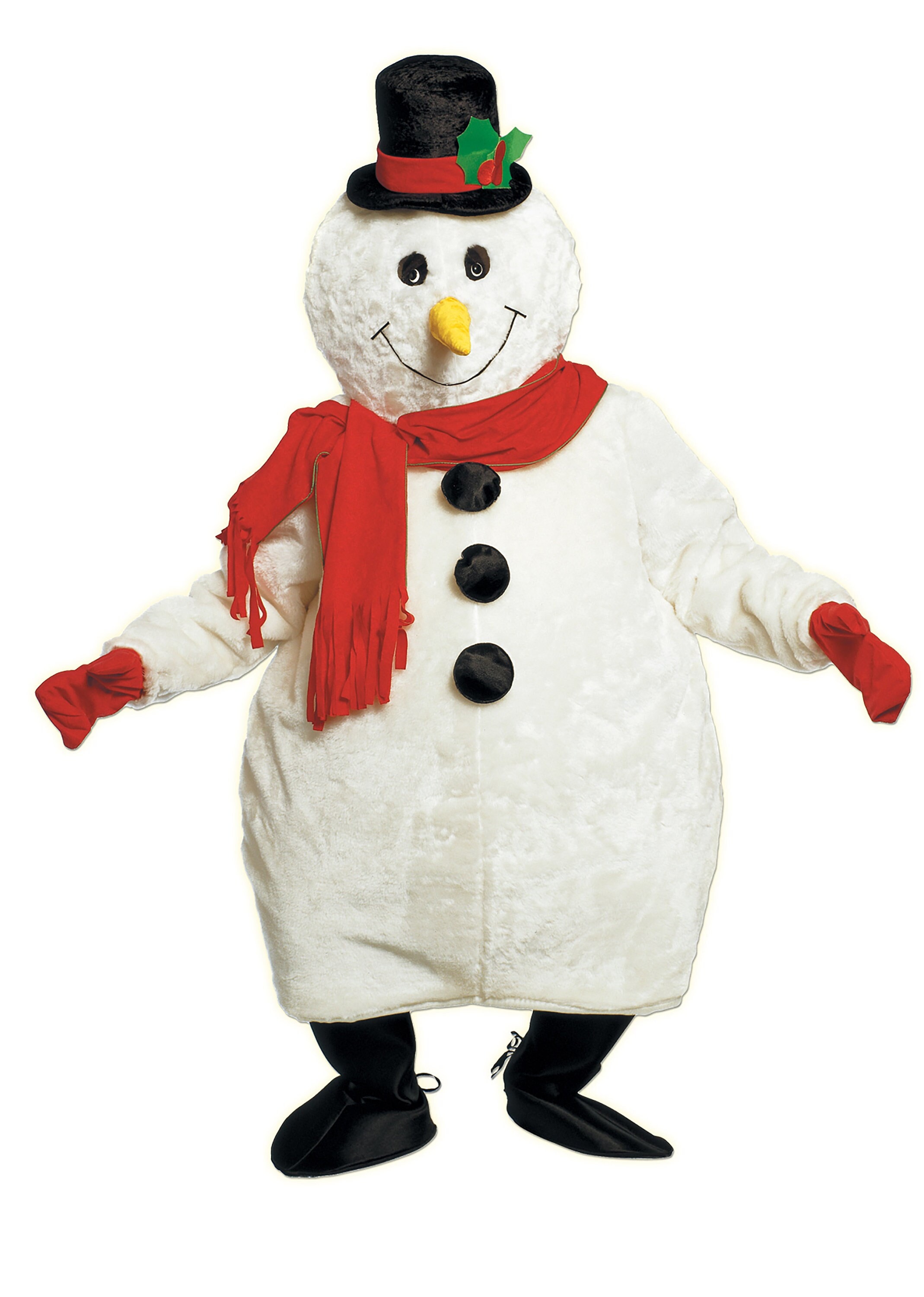 Homemade Snowman Costume
