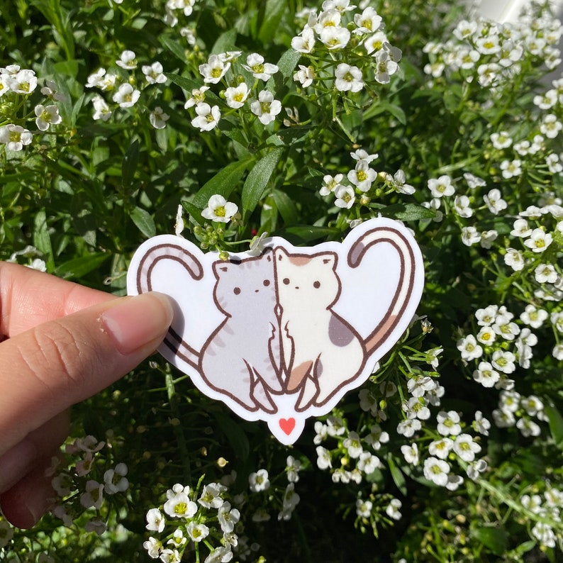 Animal Love Sticker Funny Sticker Gifts Under 10 Water - Etsy