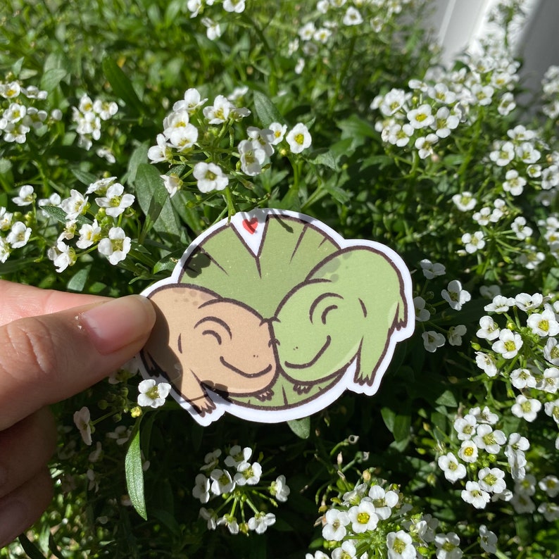 Animal Love Sticker Funny Sticker Gifts Under 10 Water - Etsy