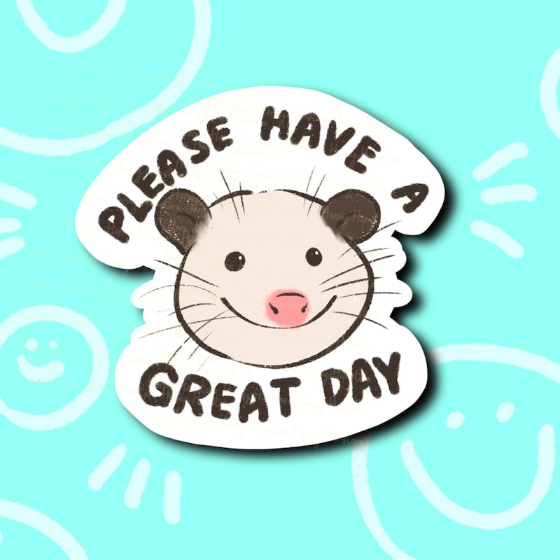 Cute Sticker - Etsy
