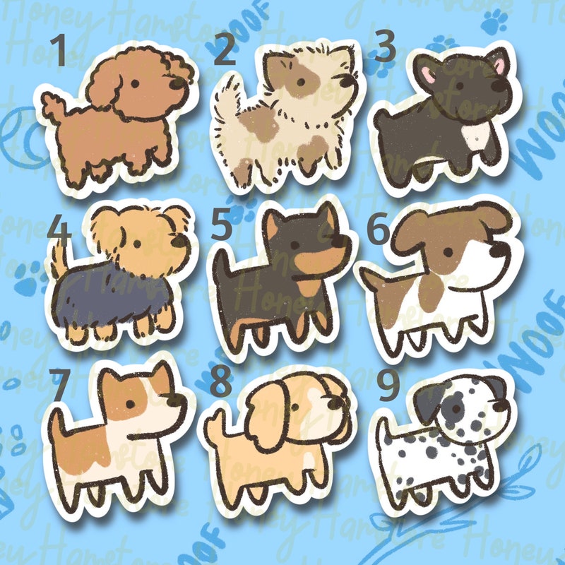 Puppy Sticker - Etsy