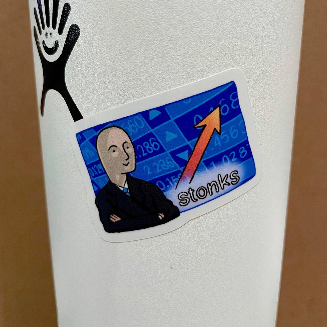 Stonks & Helth Meme Sticker Stonks Guy Helth Guy Dank Meme - Etsy