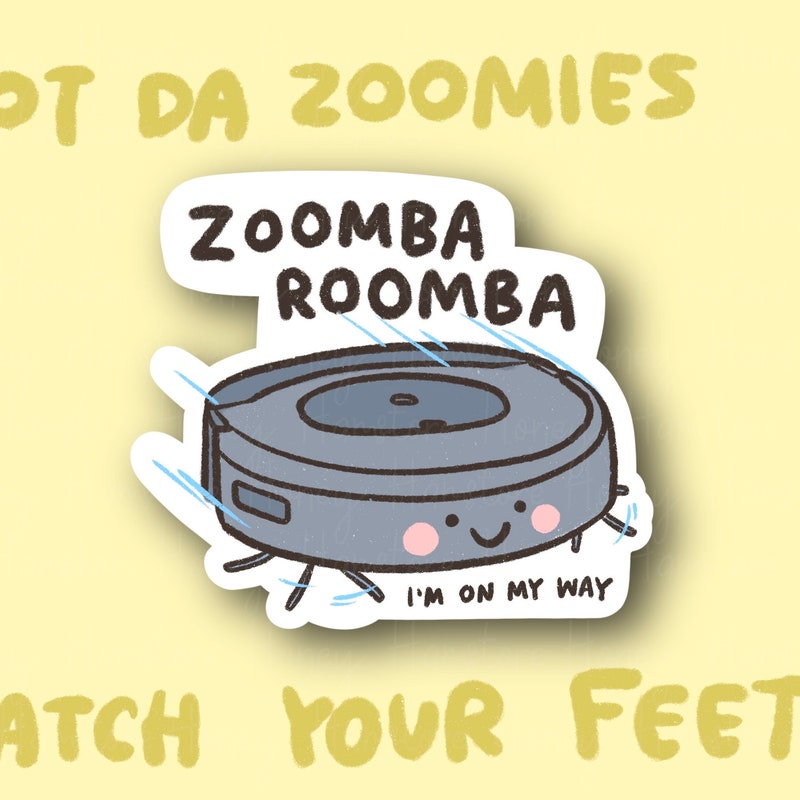Roomba Decal - Etsy