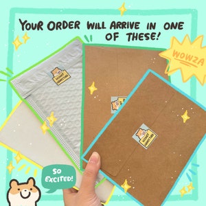 Aur Naur Cute Sticker | Series 1 | Funny Sticker | Possum Hamster ...