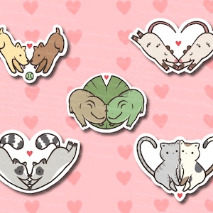 Animal Love Sticker | Funny Sticker | Gifts Under 10 | Water Resistant ...