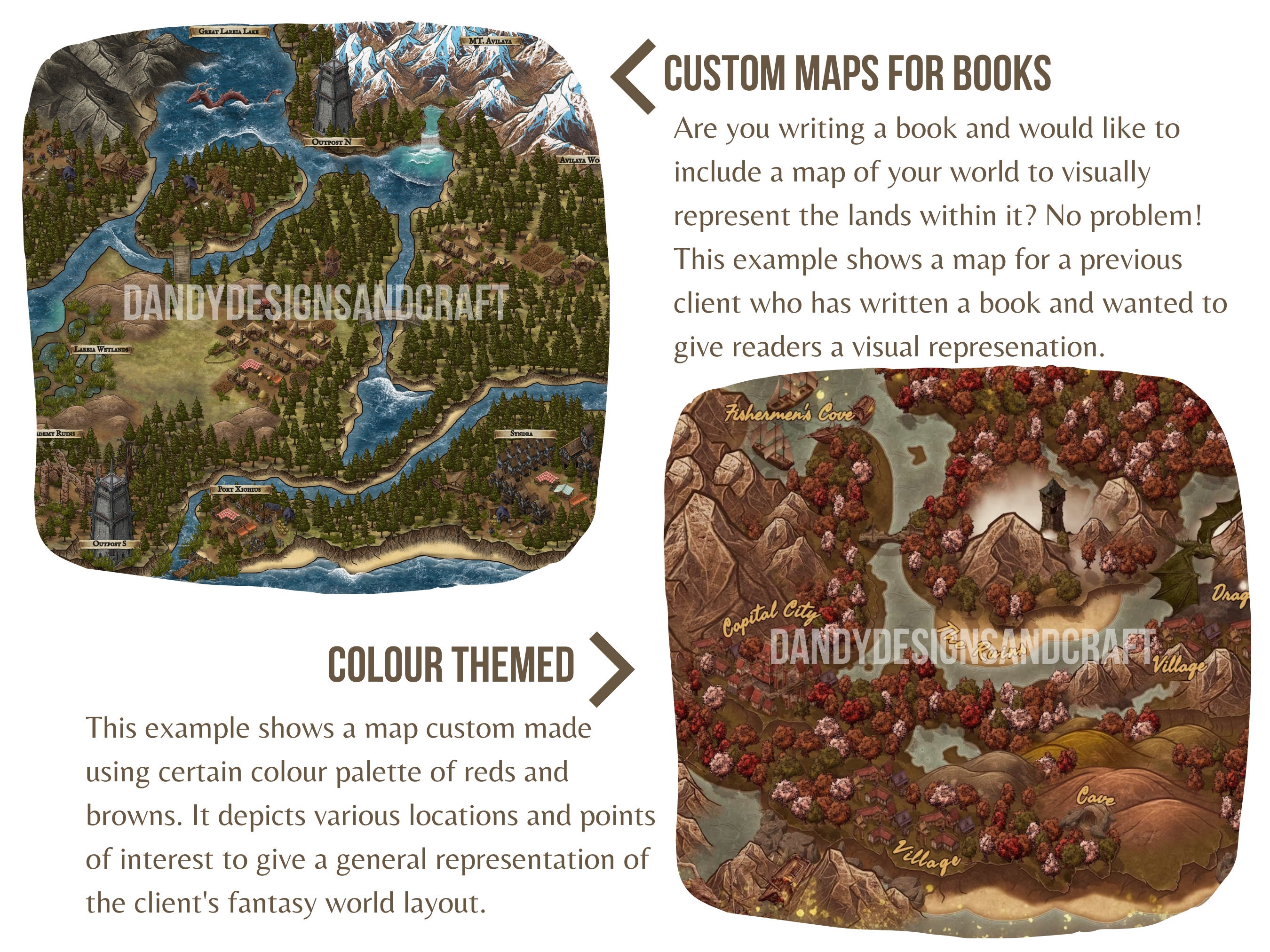 Fantasy Capital City Map