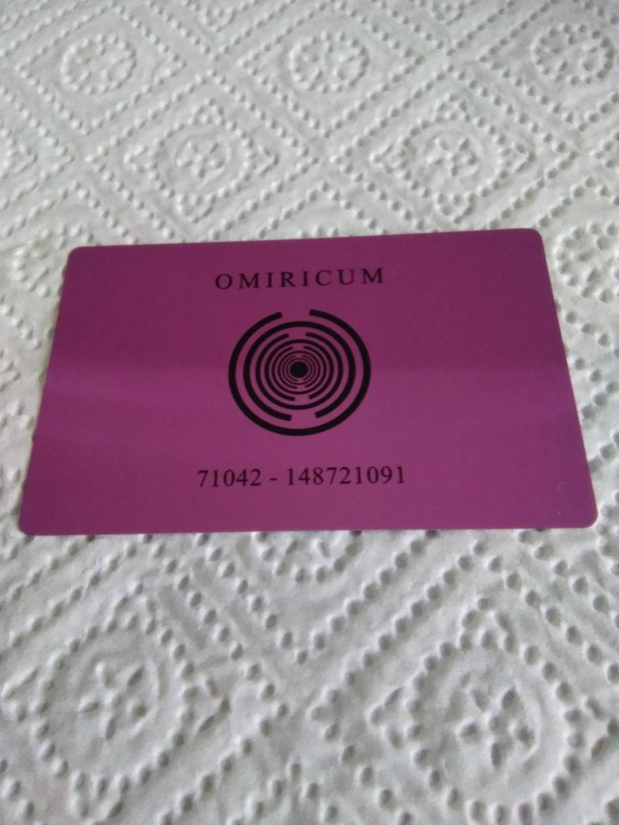 OMIRICUM CARD Radionic Technology Tesla-grabovoj-lakhovsky Orgone ...